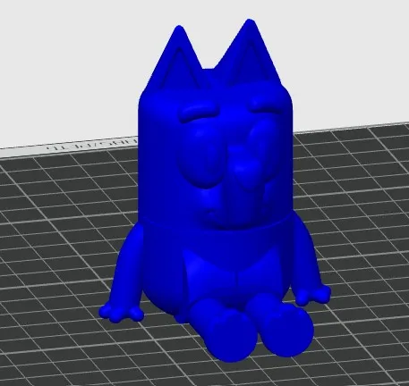 Articulated Bluey Fidget Toy by M-_- - MakerWorld