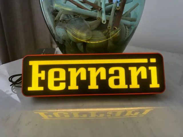Ferrari Led lamp by sminervi - MakerWorld