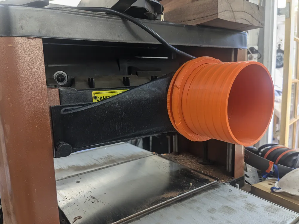 Thinknesser Dust Collection Manifold & Couplings by geewyz - MakerWorld