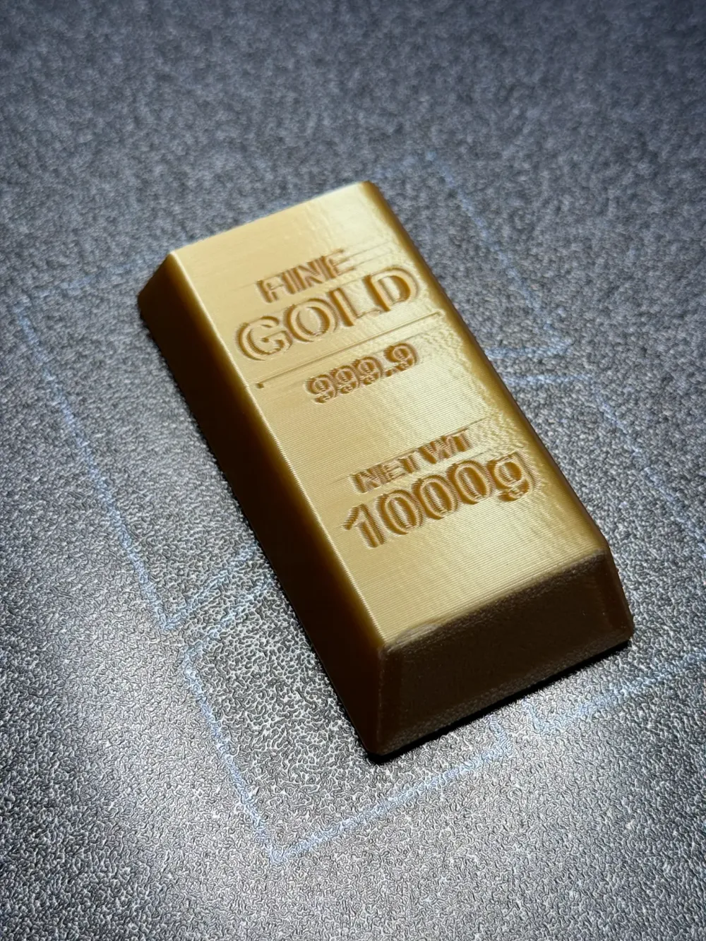 Gold Bar - Free 3D Print Model - MakerWorld
