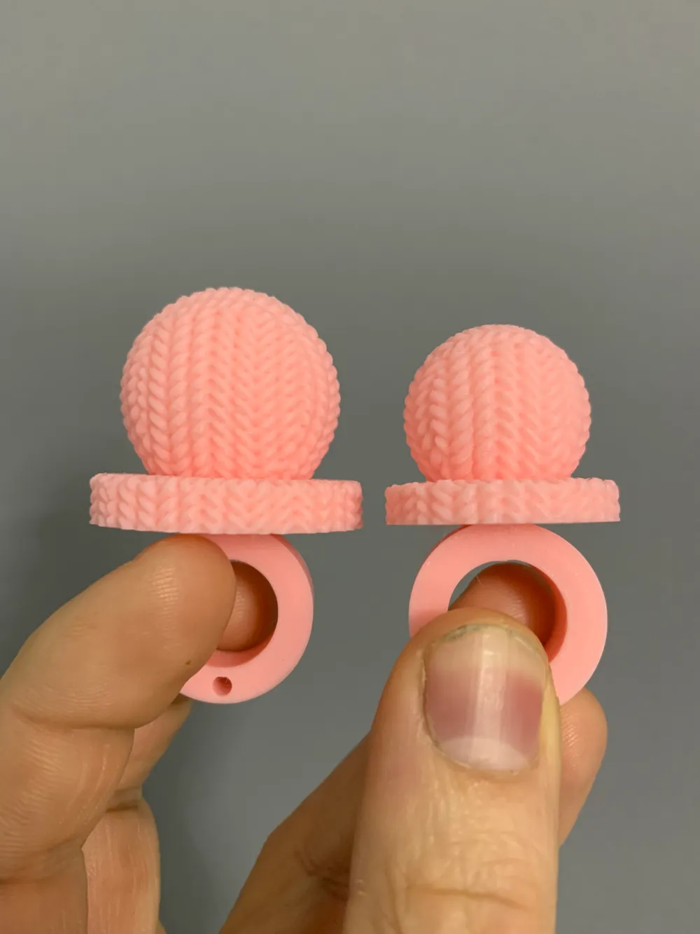 Baby Pacifier Keychain Crochet by roby85r - MakerWorld