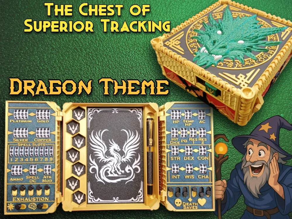 Chest of Superior Tracking - More Themes (b) - Free 3D Print Model ...