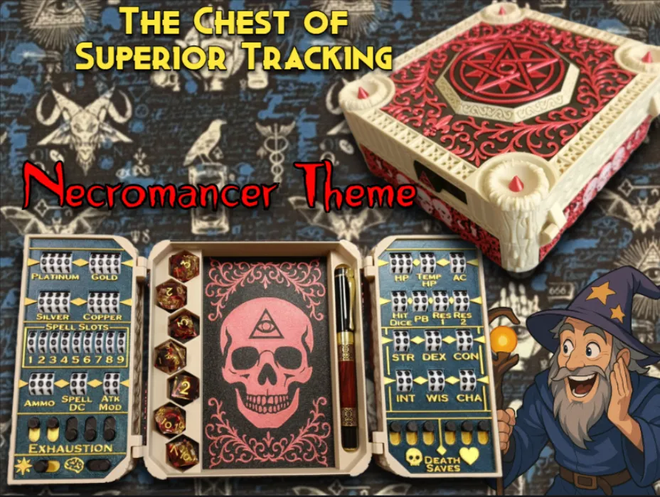 Chest of Superior Tracking - More Themes (b) - Free 3D Print Model ...