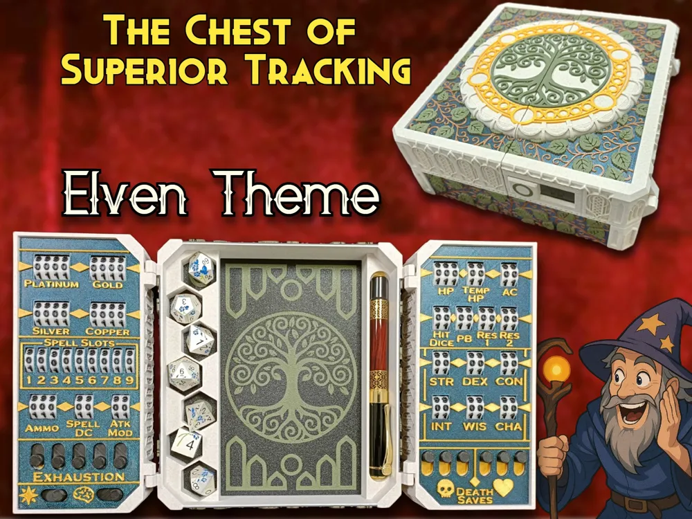 Chest of Superior Tracking - More Themes (b) - Free 3D Print Model ...
