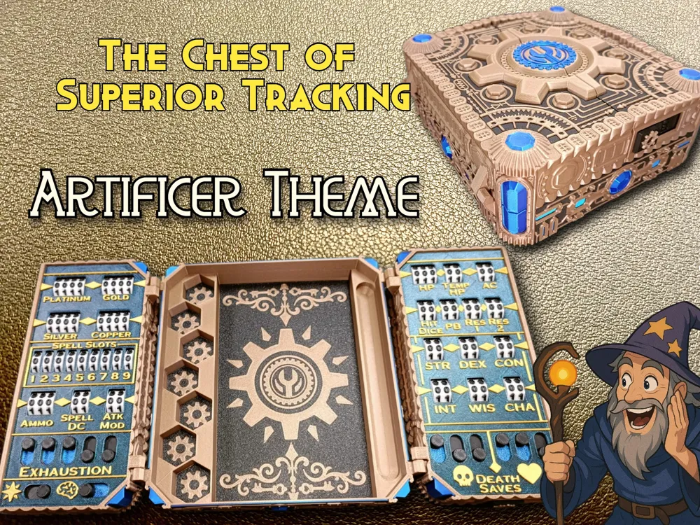 Chest of Superior Tracking - More Themes (b) - Free 3D Print Model ...