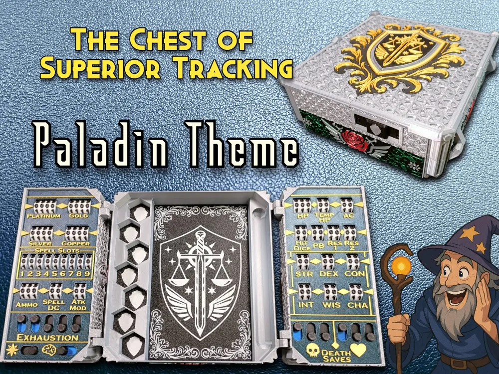 Chest of Superior Tracking - More Themes (b) - Free 3D Print Model ...