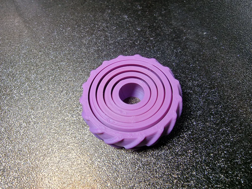 Gyro Fidget - 20mm - Light Tread by 3DomSculpts - MakerWorld