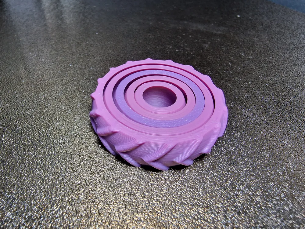 Gyro Fidget - 20mm - Light Tread by 3DomSculpts - MakerWorld