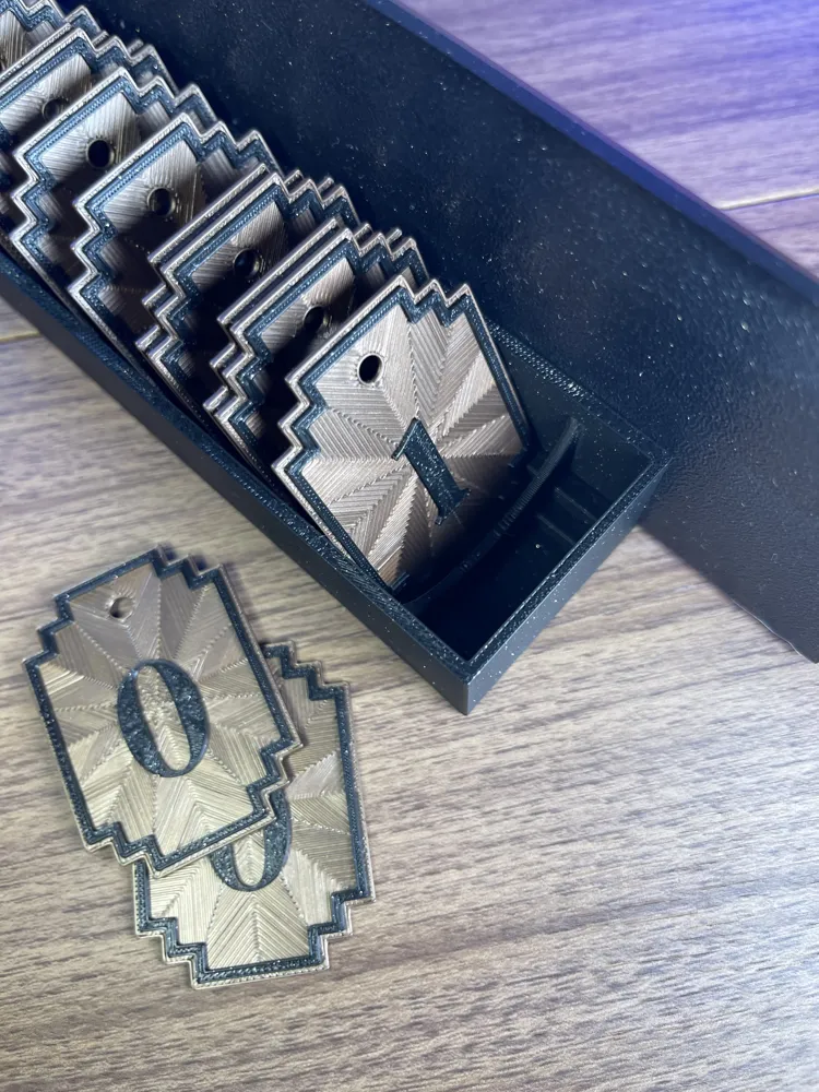 Books Read Tracker – Retro Style Counter - Free 3D Print Model - MakerWorld