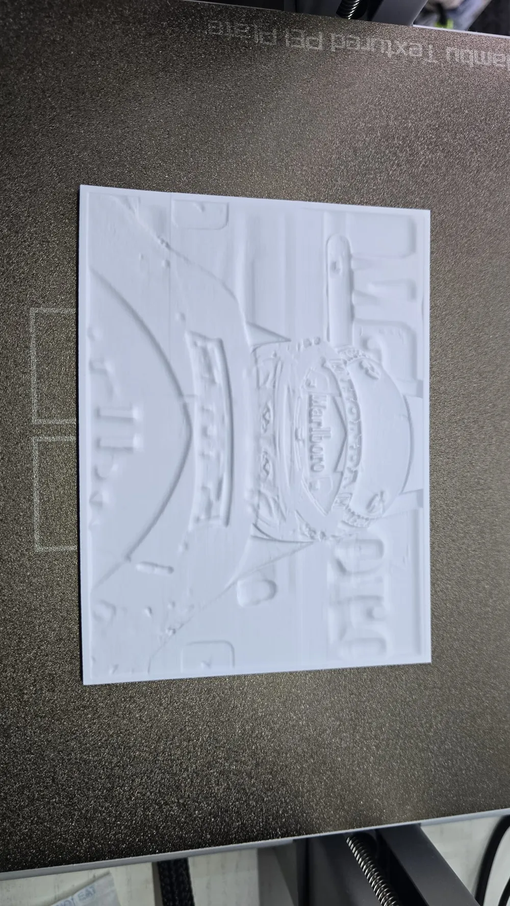 Ayrton Senna Lithophane - Free 3D Print Model - MakerWorld