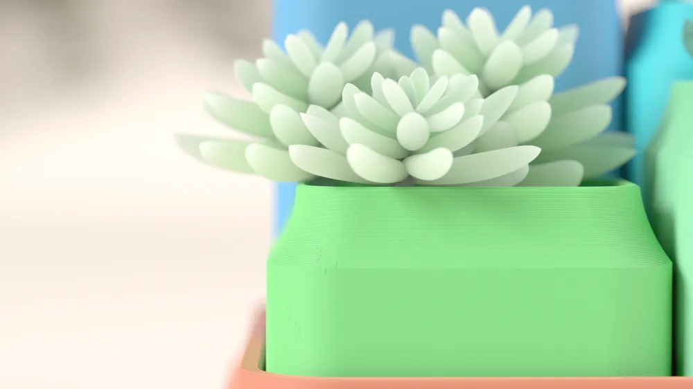 Tiered Succulent Planters with Drainage - Free 3D Print Model - MakerWorld