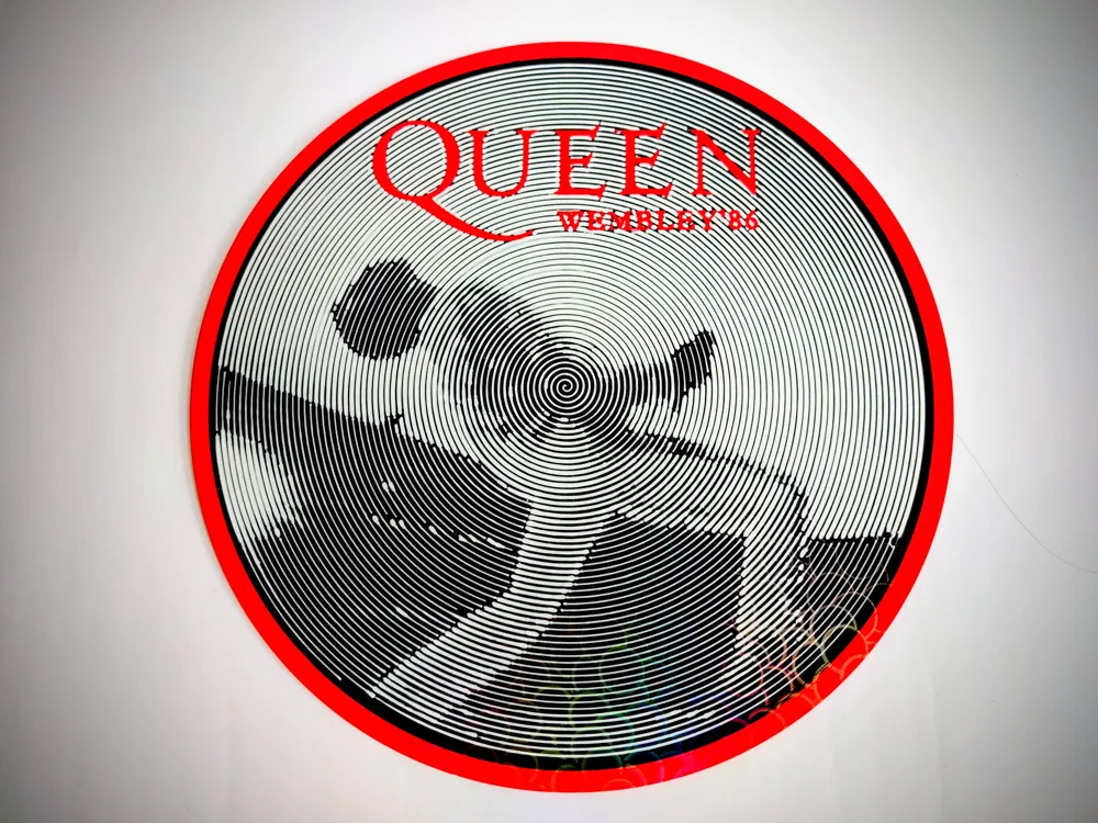 HoloGroove Legends - QUEEN | WEMBLEY'86 Tribute - Free 3D Print Model ...