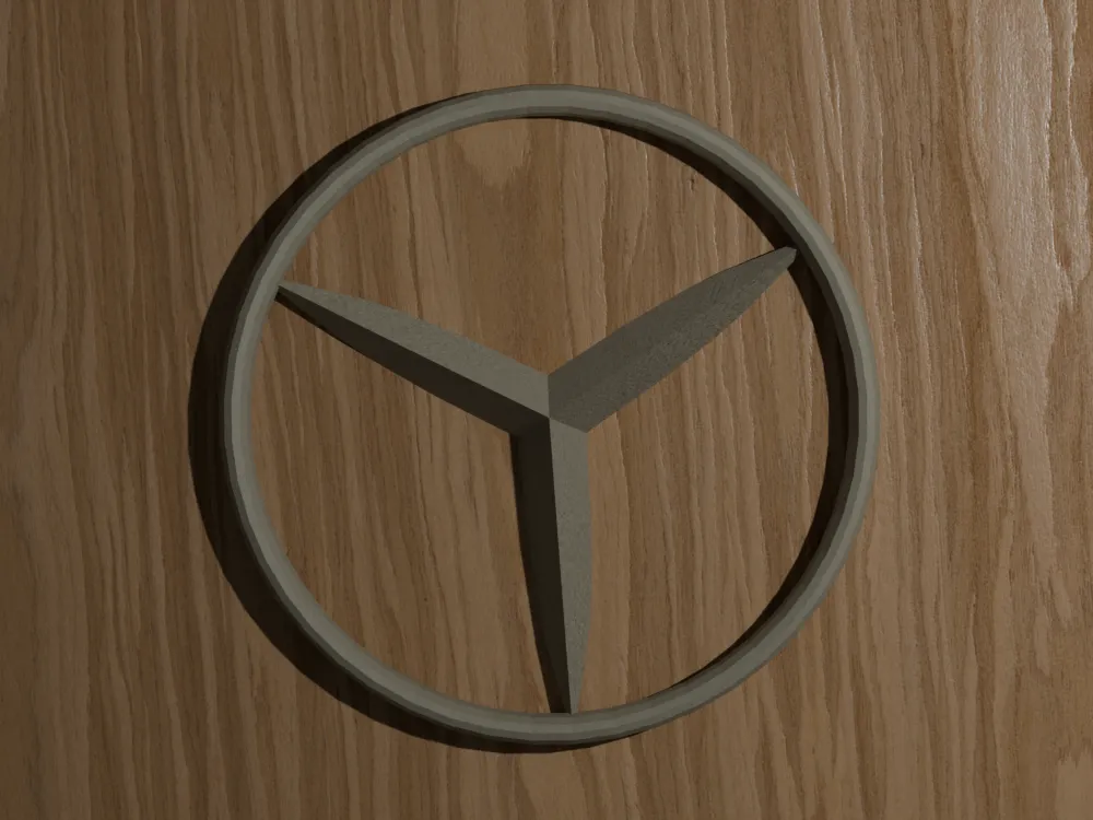 logo mercedes by random maker MakerWorld: Download Free 3D Models