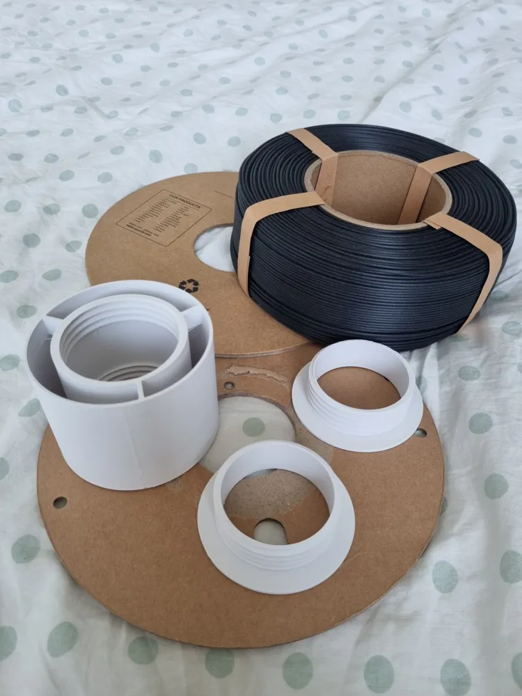 ESUN Light Reusable Refill Spool lite 81g by TechFixSolutions MakerWorld: Download Free 3D Models