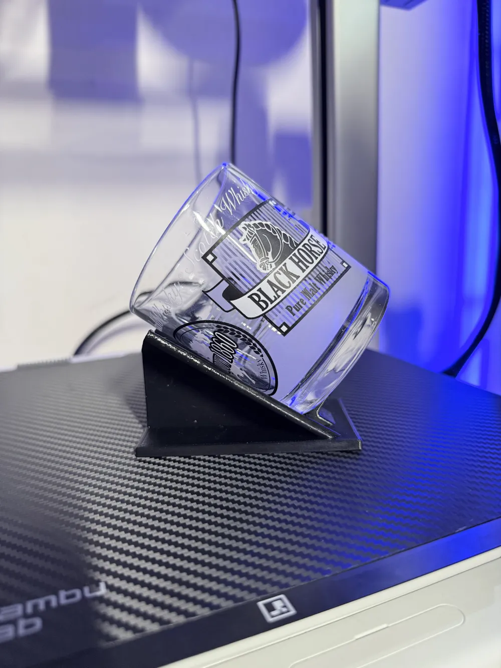 Ice Cube Glass Holder - Free 3D Print Model - MakerWorld