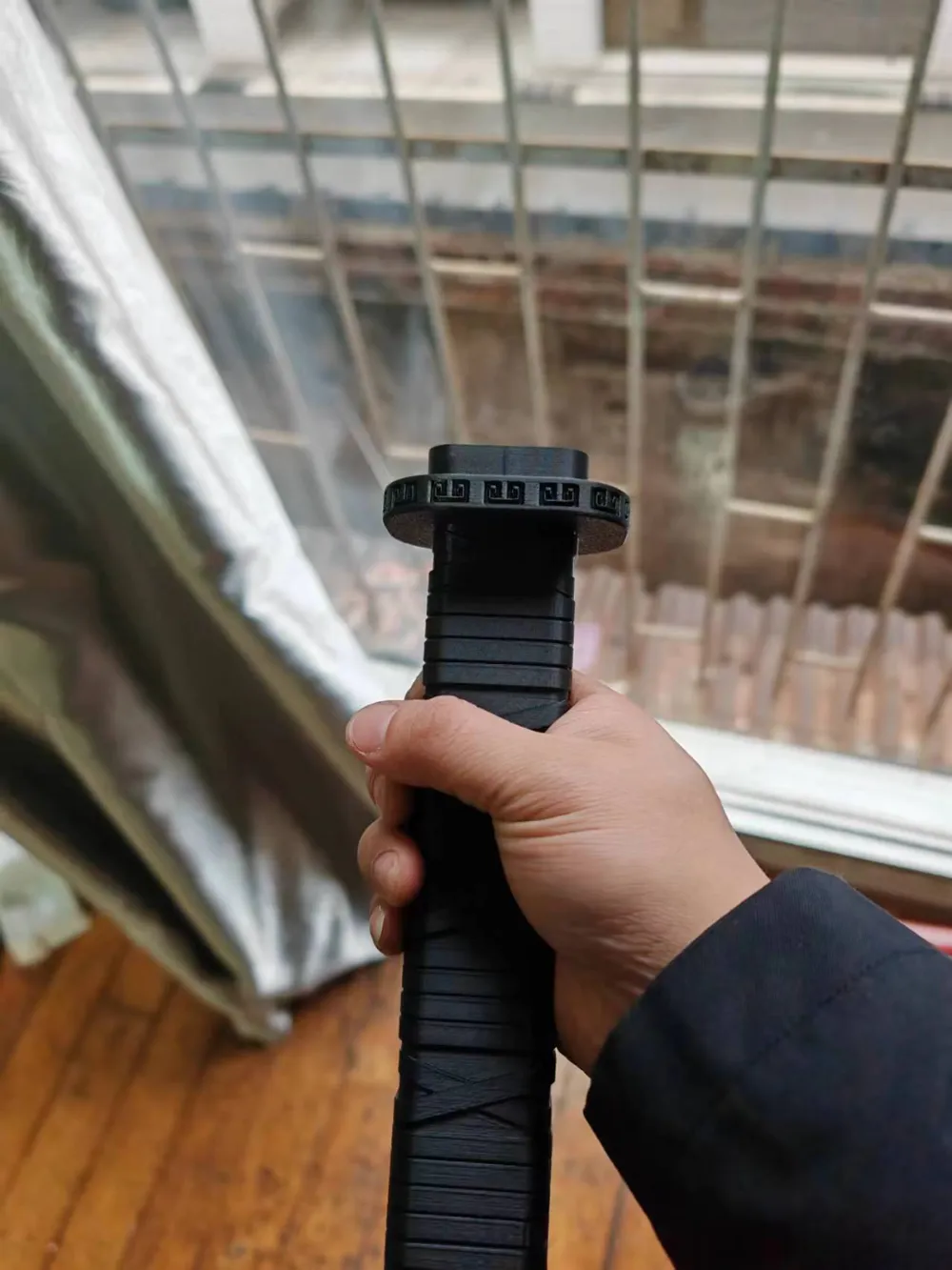 唐长刀伸缩剑Telescopic Tang horizontal knife by 心心心 - MakerWorld