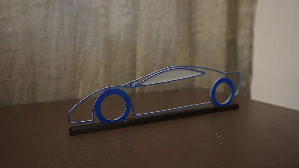 Mclaren F1 Desk Art by Narayan MakerWorld: Download Free 3D Models