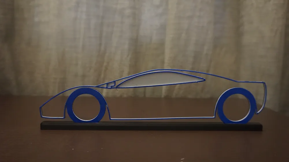 Mclaren F1 Desk Art by Narayan - MakerWorld