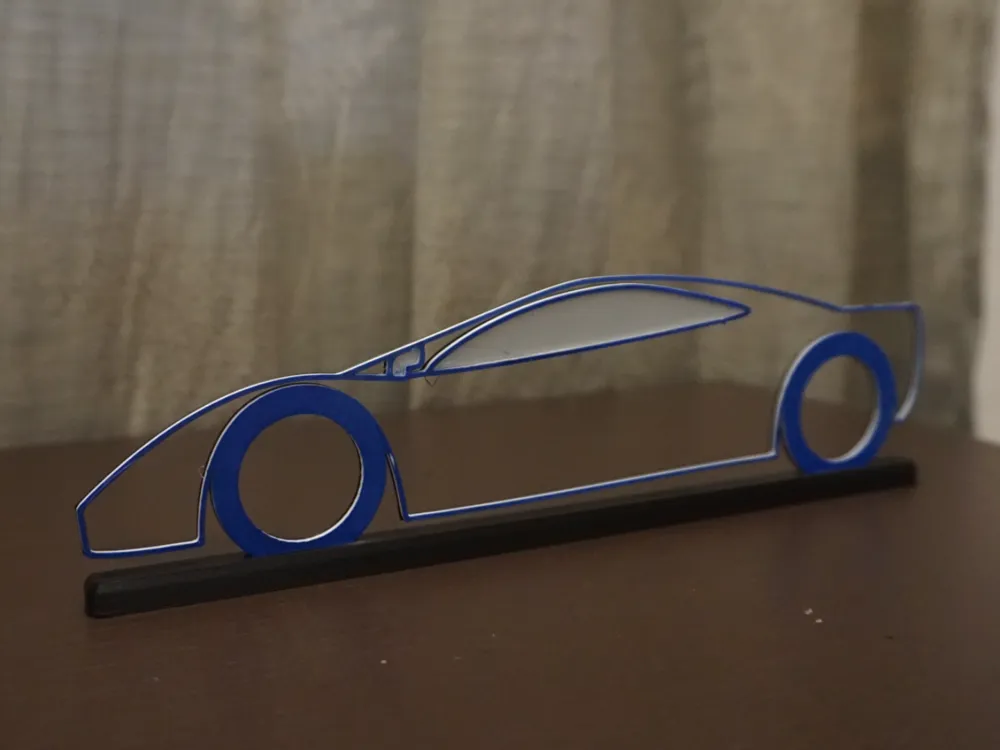 Mclaren F1 Desk Art by Narayan MakerWorld: Download Free 3D Models