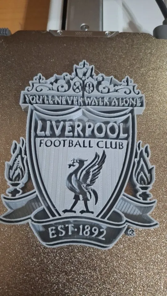Liverpool FC Plaque (No AMS Needed) by Prints by Matthew - MakerWorld