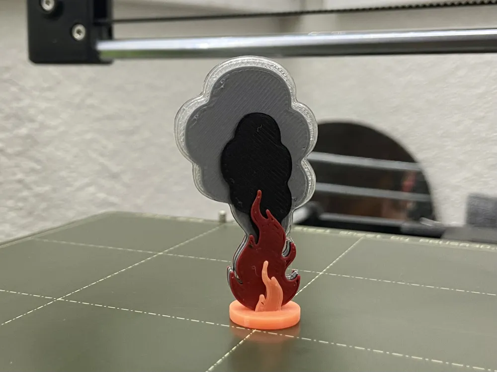Flame & Smoke Marker 2.0 by Trek3D6 - MakerWorld