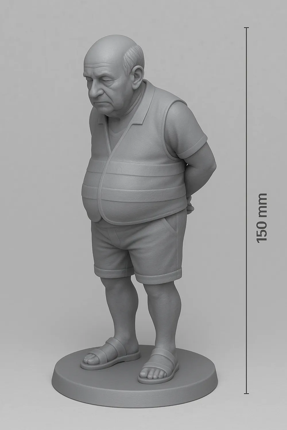 Lazy old man by simone lenarduzzi MakerWorld: Download Free 3D Models