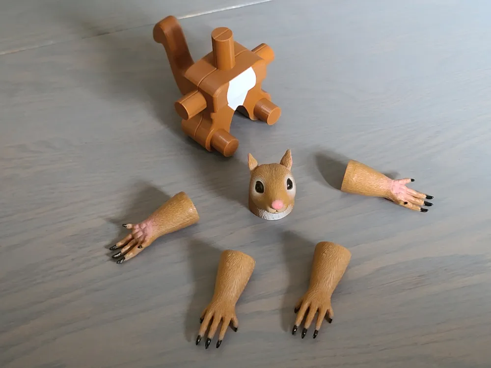 Archie McPhee Handi Squirrel Display Stand by Imagine-Reality - MakerWorld