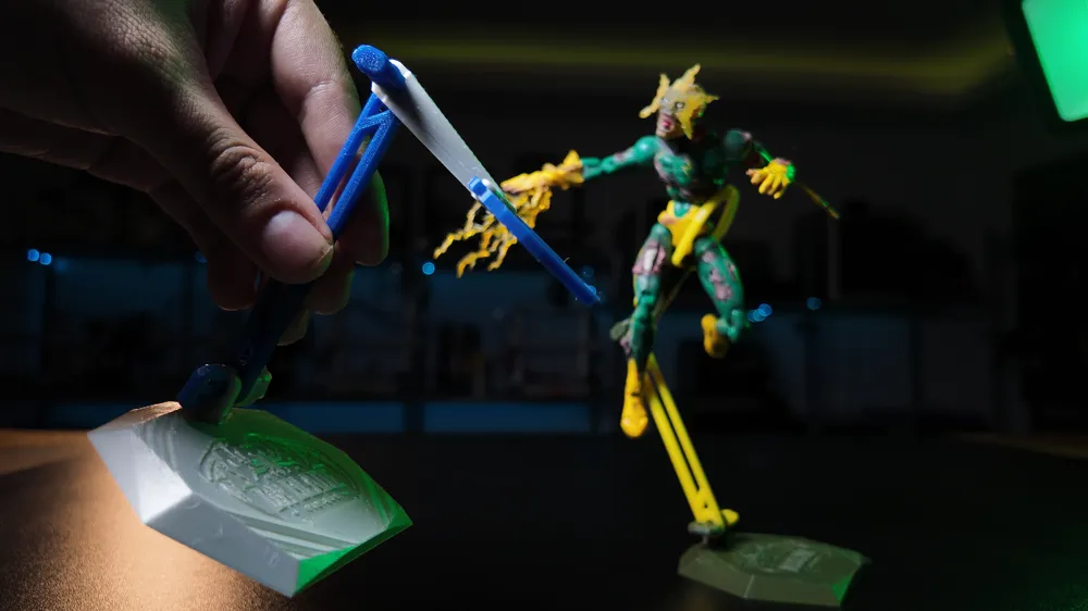 Action Figure Stand for Marvel Legends scale - Free 3D Print Model ...