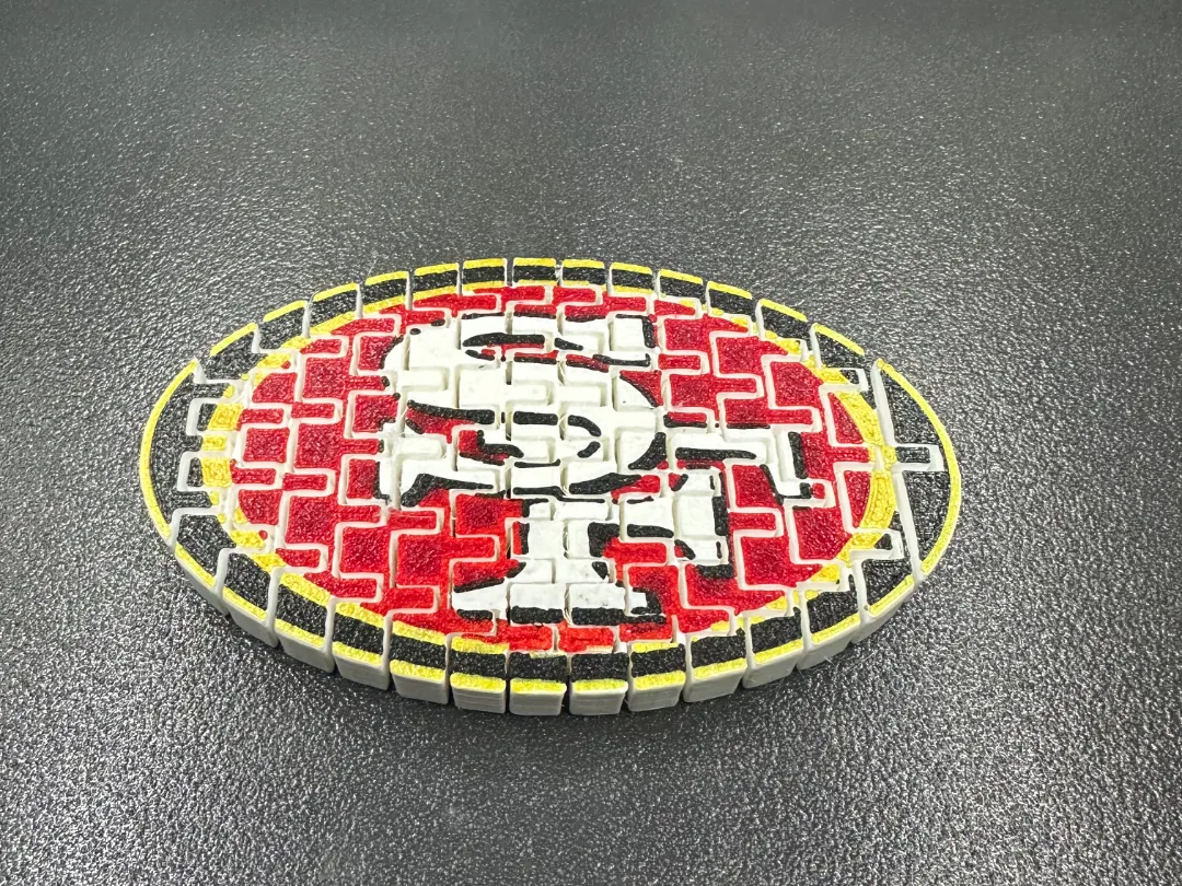 san francisco 49ers flexi - Free 3D Print Model - MakerWorld