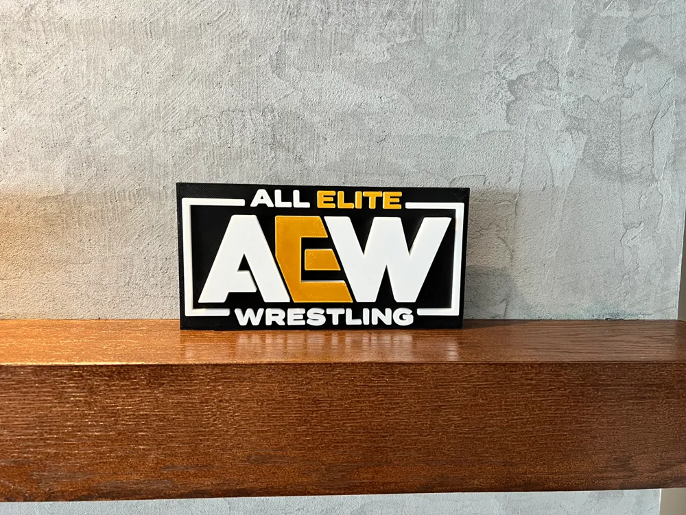 All Elite AEW Wrestling Trinket by DCprint - MakerWorld