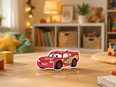 Lightning McQueen - articulated - Free 3D Print Model - MakerWorld