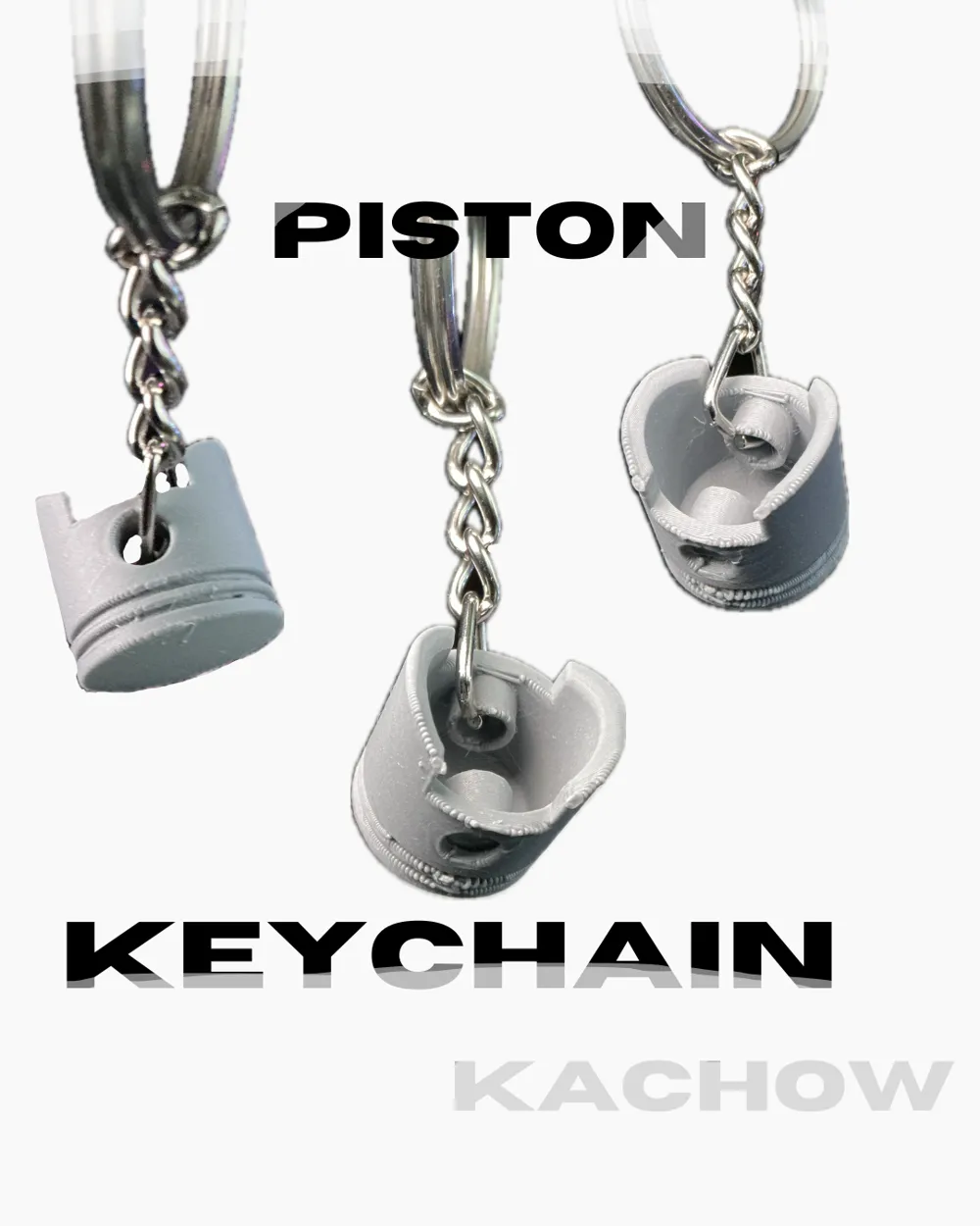 Piston Keychain by go.lenni MakerWorld: Download Free 3D Models