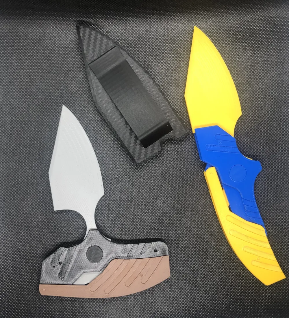 Push Dagger 2 in 1 by Noir MakerWorld: Download Free 3D Models