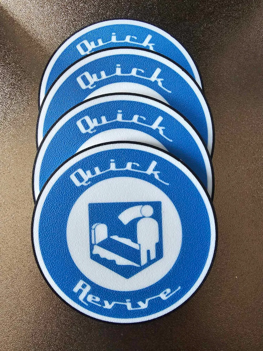 Quick Revive Zombie Perk Coaster by MuffinMan - MakerWorld