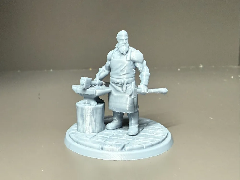 blacksmith for Dungeons and Dragons DND by Mysstra hueforge 3Dart ...