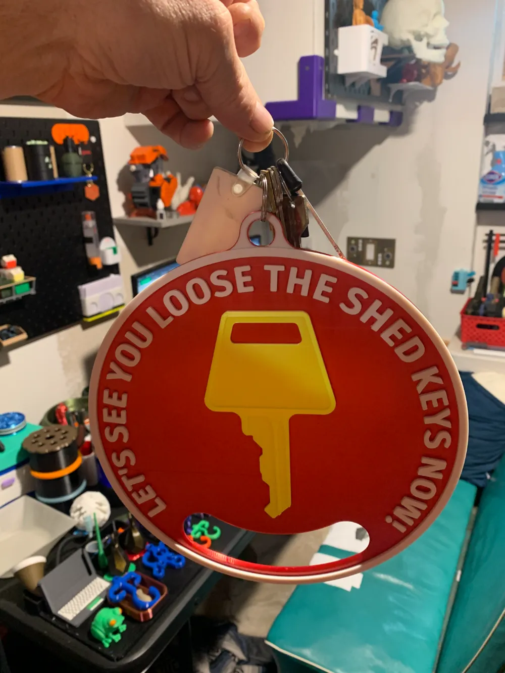 Obnoxious Key Chain by Zzz3DSelkirk - MakerWorld