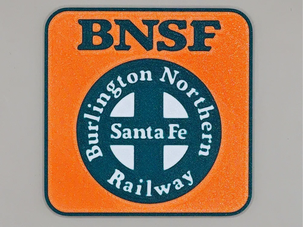 BNSF Railway Coasters by railimages MakerWorld: Download Free 3D Models