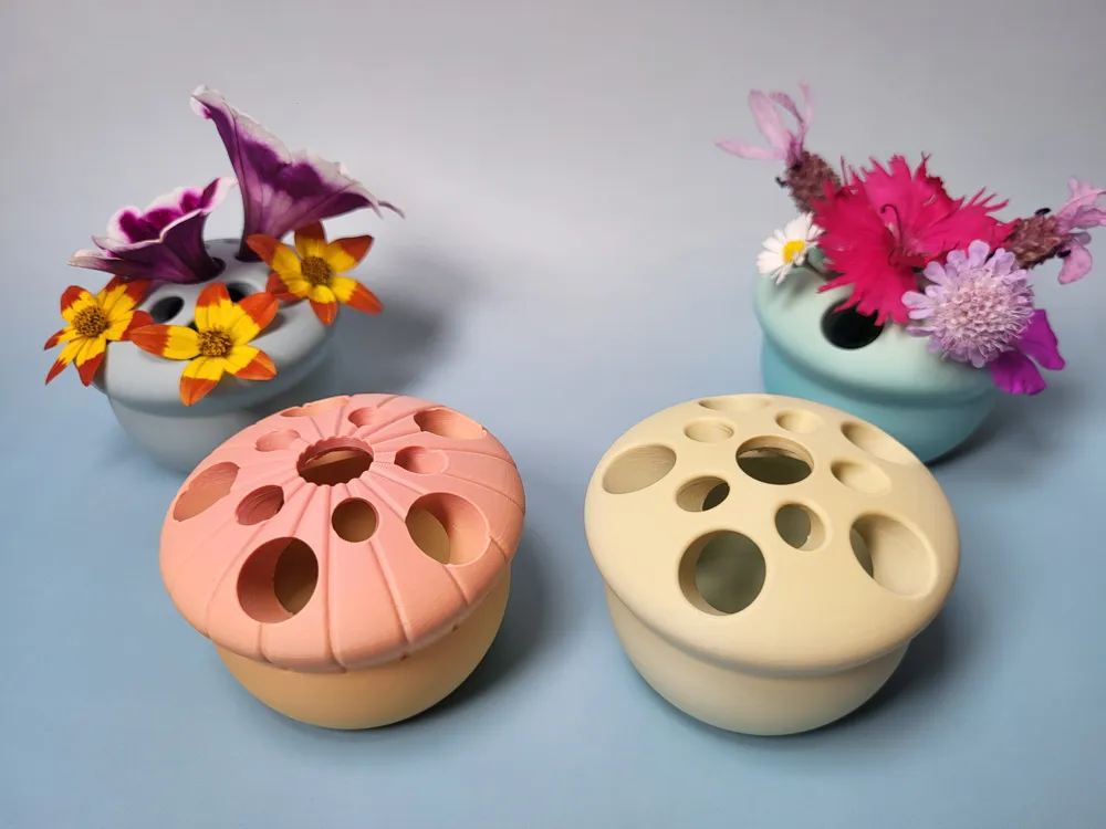Flower Saver No.01 - Home for Blooms worth saving - Free 3D Print Model ...