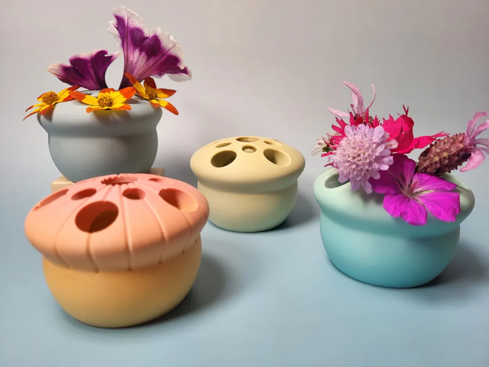 Flower Saver No.01 - Home for Blooms worth saving - Free 3D Print Model ...