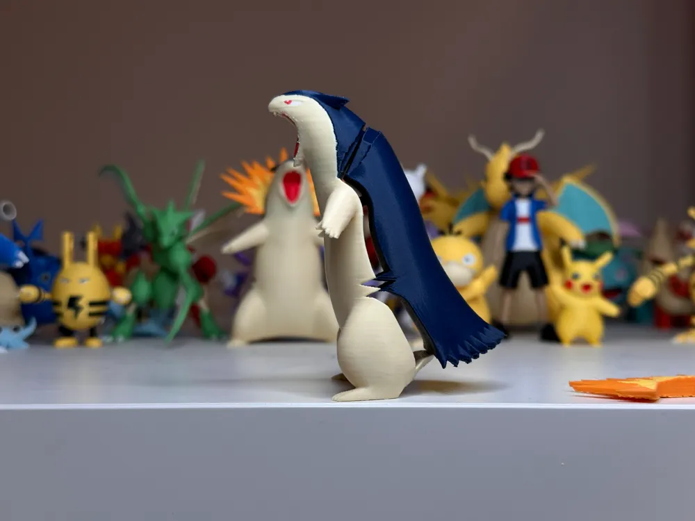 Typhlosion (Pokemon) Multiparts 85mm tall by LCFigure MakerWorld ...