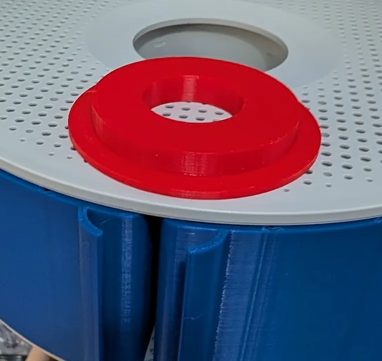 Bambo Spool to 1" Dowel Adapter - Free 3D Print Model - MakerWorld