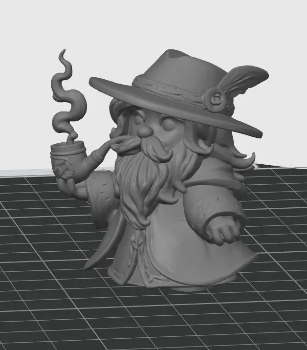 Wizard DND Miniature for D&D Adventures - Free 3D Print Model - MakerWorld