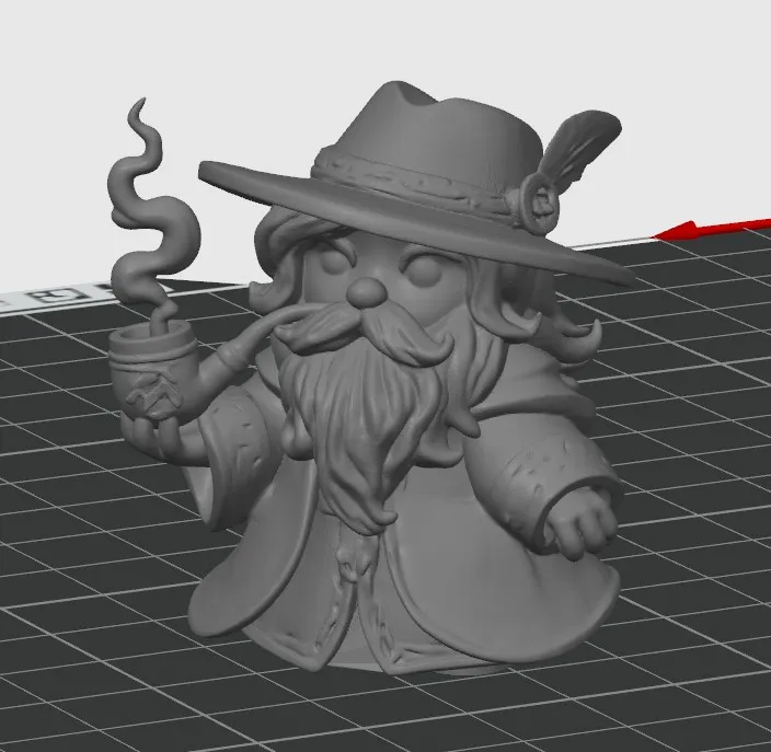 Wizard DND Miniature for D&D Adventures - Free 3D Print Model - MakerWorld