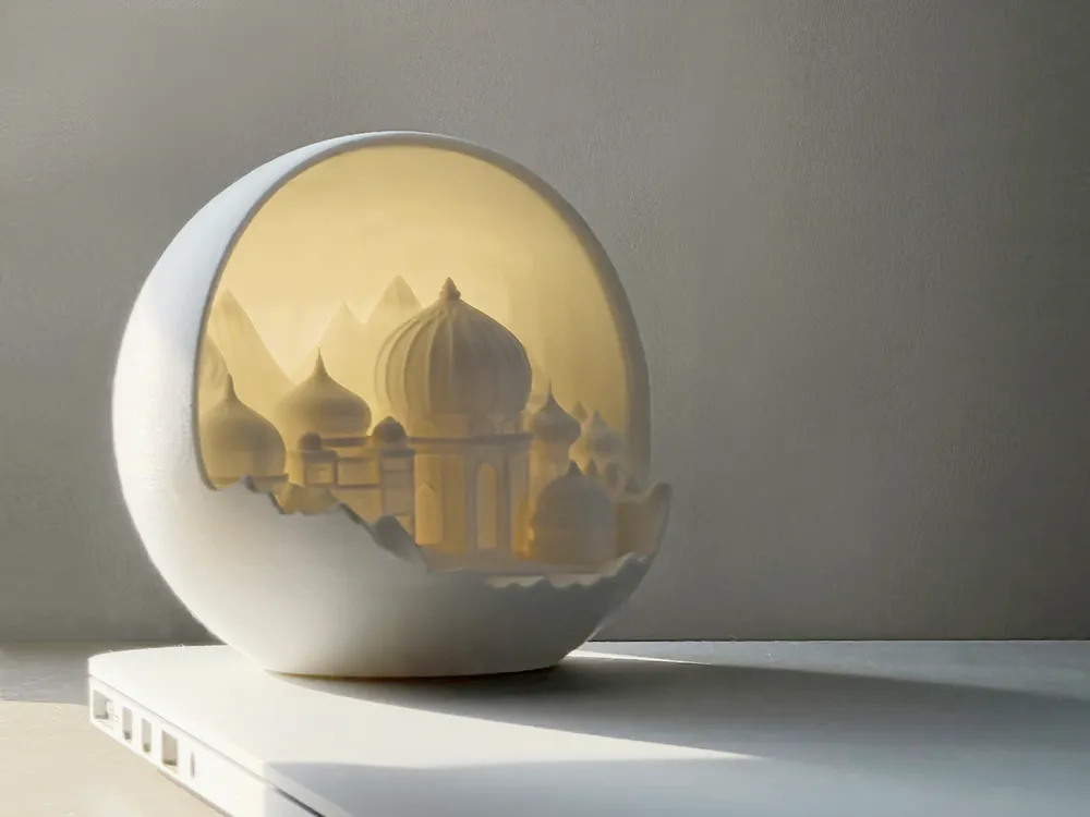 Hatching Onion Head Mew Castle by Sumee1798 MakerWorld: Download Free 3D Models