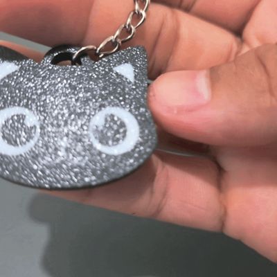 CAT KEYCHAIN by lrcustoms MakerWorld: Download Free 3D Models