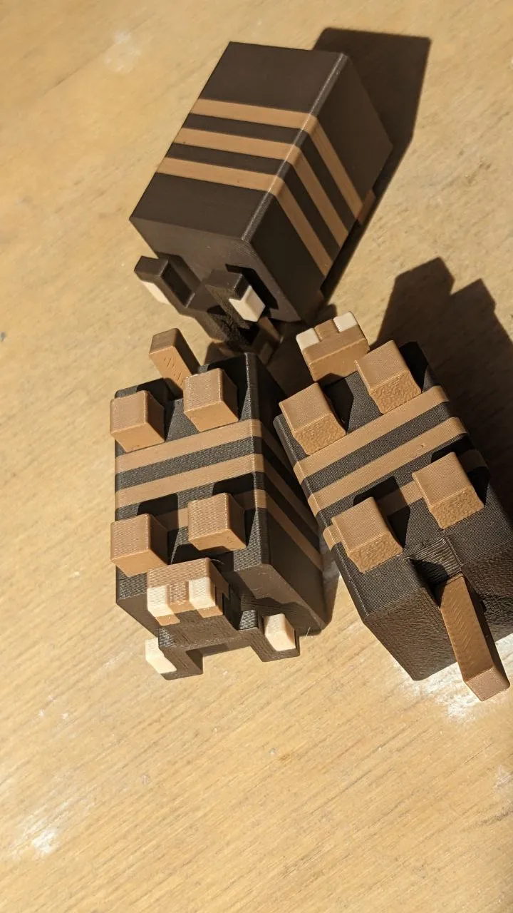 Minecraft Armadillo Articulated by kirimba MakerWorld: Download Free 3D ...