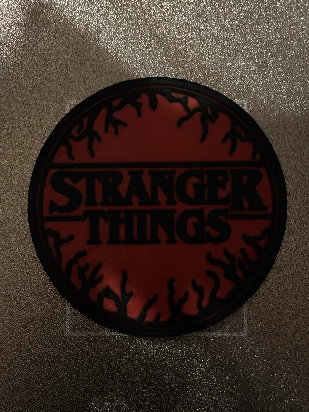 Cup Coaster - Stranger Things - Free 3D Print Model - MakerWorld