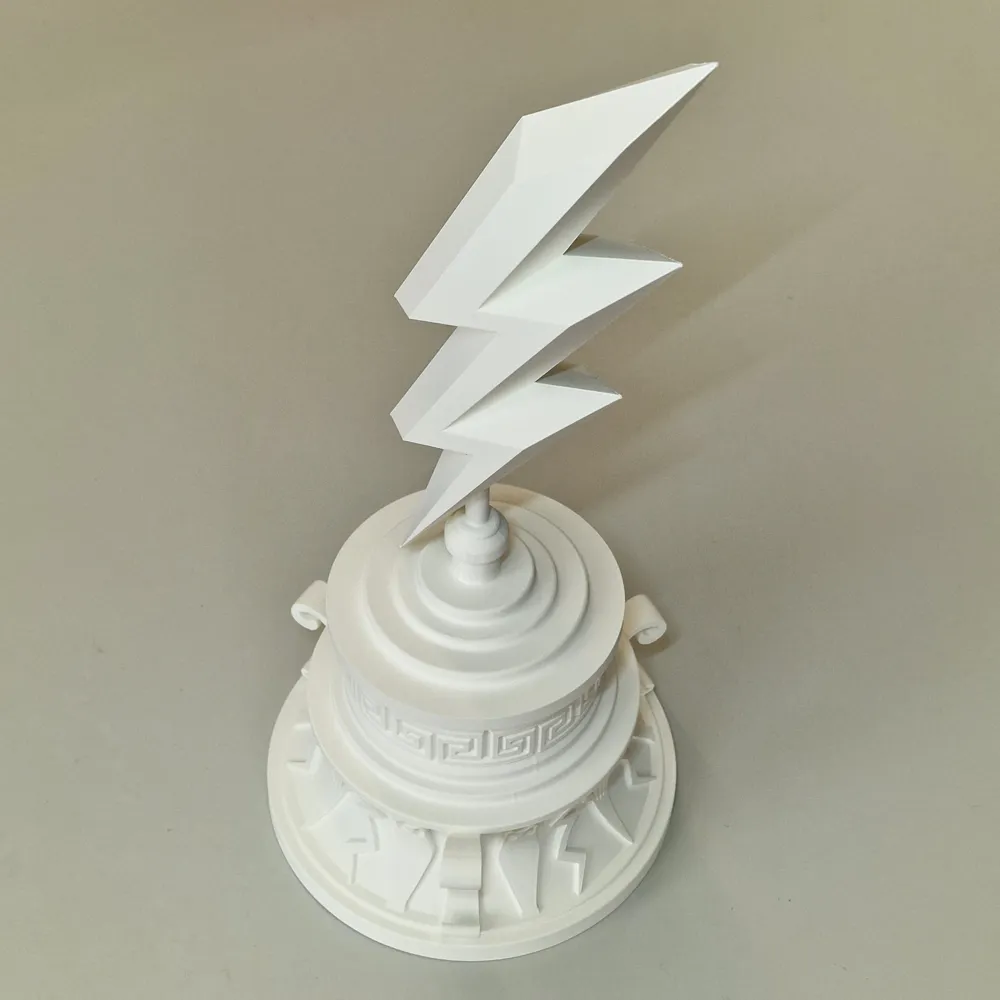 Zeus’s Thunderbolt Trophy by Octane MakerWorld: Download Free 3D Models