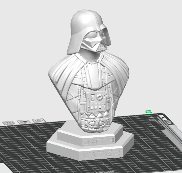 DARTH VADER BUST CUSTOM BASE, NO ASSEMBLY REQUIRED Remixed by ...