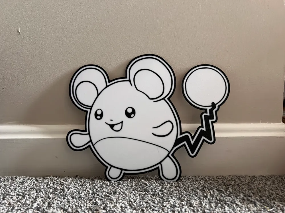 Pokemon - 0183 Marill LED Lamp by BeeTee 3D - MakerWorld